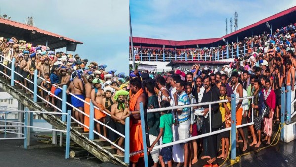 புல்மேட்டில் இருந்து சபரிமலை செல்ல பக்தர்களுக்குத் தடை - இடுக்கி ...