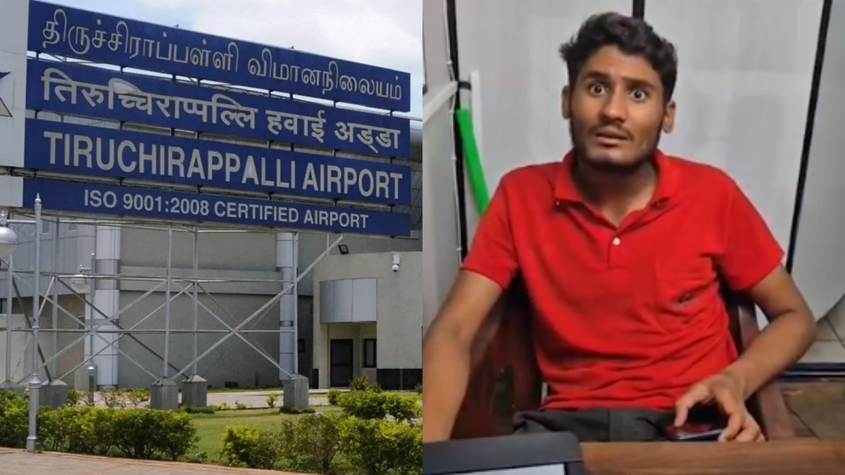 "தமிழ் தெரியாது.. ஒன்லி இந்தி” திருச்சி ஏர்போர்ட்டில் வடமாநில ஊழியர் ...