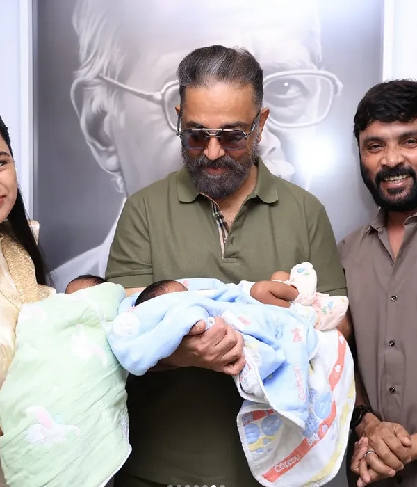 கன்னிகா- சினேகன் குழந்தைக்கு கமல்ஹாசன் வைத்த அழகான பெயர்.. கவிஞர்னா ...