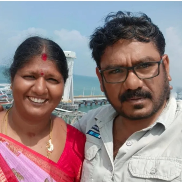 பாண்டியன் ஸ்டோர்ஸ் சீரியல் நடிகர் ஸ்டாலின் நிஜ மனைவி இந்த பிரபலம் தானா ...