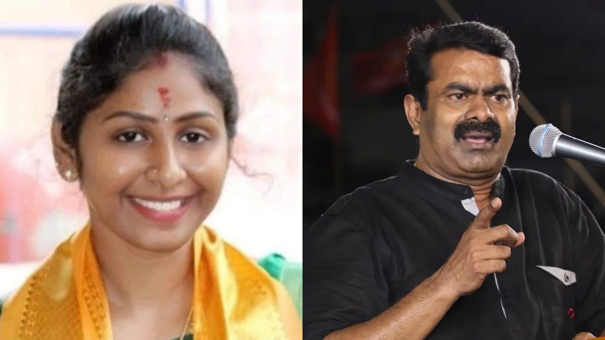 பாஜக டூ நாதக.. போலீஸ் ஸ்டேஷனில் நடந்த சம்பவம்.. 1 ஆண்டில் நாதகவில் டாப் பொறுப்பை பெற்ற வீரப்பன் ...