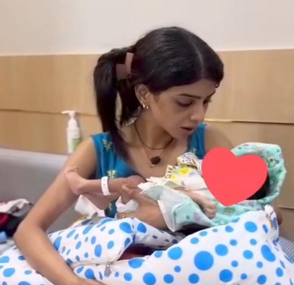 கையில் குழந்தை.. உடல் எடை குறைந்து, ஆளே அடையாளம் தெரியாத அளவிற்கு மாறிய ...