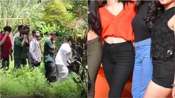 பெங்களூர் பண்ணை வீட்டில் விடிய விடிய 'ராஜ விருந்து'.. பெண் ஐடி ...