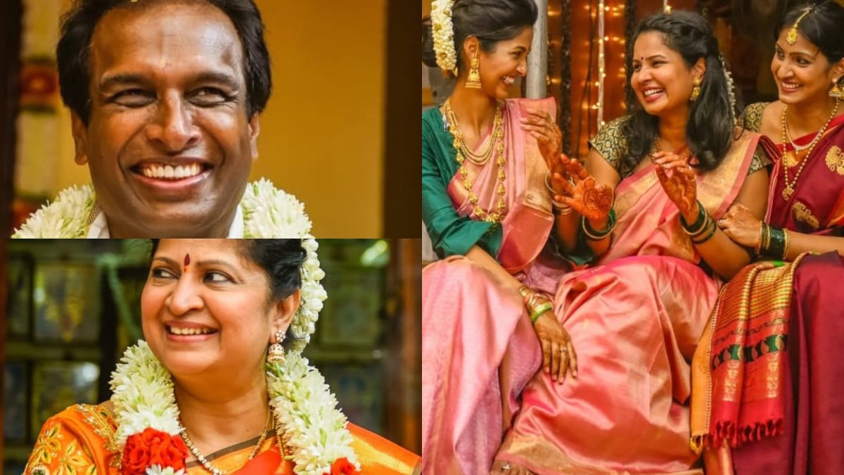 அருண்பாண்டியன் வீட்டில் விசேஷம், வெட்கத்தில் மனைவி! மகள்கள் கொடுத்த ...