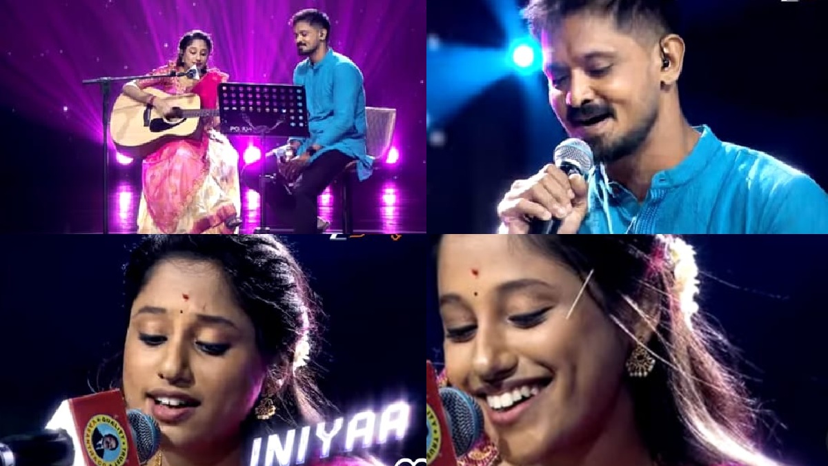 "நீ அடம் பிடித்தால் நான் அடங்கி போவேன்” மருமகள் இனியாவோடு நகுல் பாடிய ...