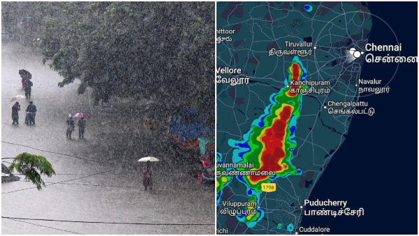 சென்னையில் சட்டென மாறிய வானிலை.. இடி, மின்னலுடன் திடீர் மழை! | Chennai ...