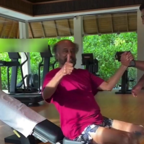 கூலி ரீல்! 75 வயதிலும் ரியல் லைஃப்பில் ரஜினி செய்யும் ஒர்க் அவுட் ...