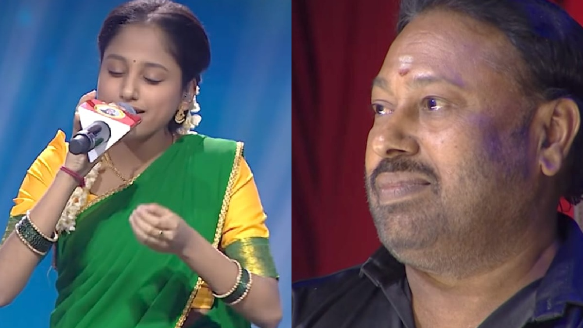 "பூங்குயில் பாட்டு பிடிச்சிருக்கா?” சரிகமபவில் தேவயானியின் மகள் இனியா ...