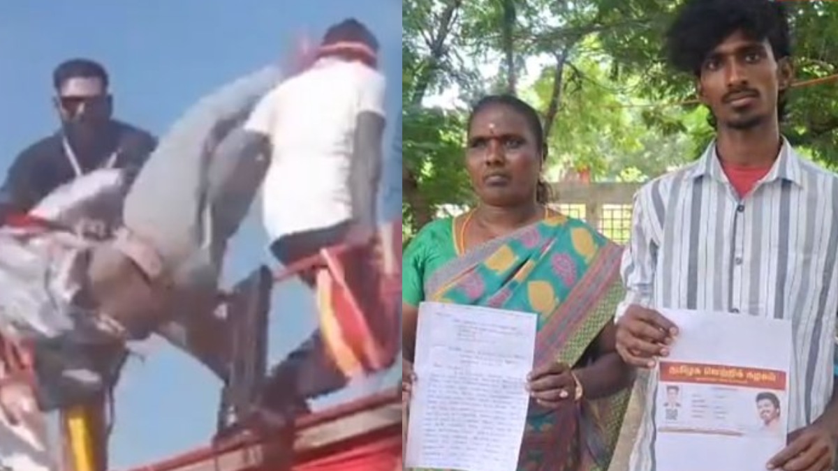 விஜய் பவுன்சர்கள் மீது தவெக தொண்டர் புகார்.. நடிகர் அல்லு அர்ஜூன் போல ...