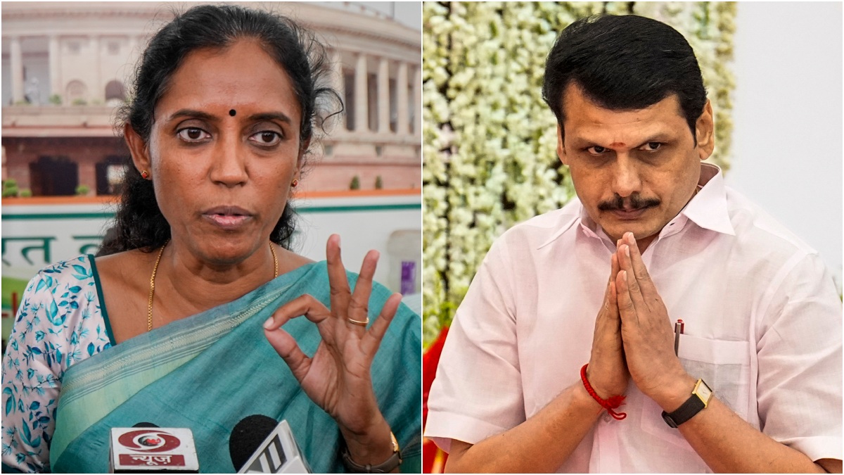 ஜோதிமணிக்கு வந்ததே கோபம்.. "காங்கிரஸ் கட்சியை செந்தில் பாலாஜி ...