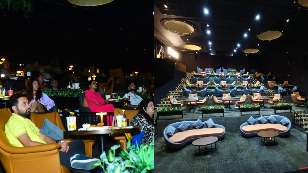 சுடச்சுட உணவு சாப்பிட்டு கொண்டே சினிமா பார்க்கலாம்.. இந்தியாவில் முதல் முறையாக பெங்களூரில் ...