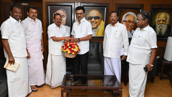 திமுகவுக்கு தாவிய கோவை சிங்காநல்லூர் அதிமுக முன்னாள் MLA சின்னசாமி.. ஸ்டாலின் முன்னிலையில் ...