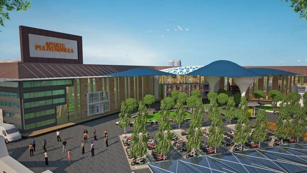 తాటాకుల‌తో పులివెందుల బ‌స్టాండ్‌!! | ys jagan constituency pulivendula ...