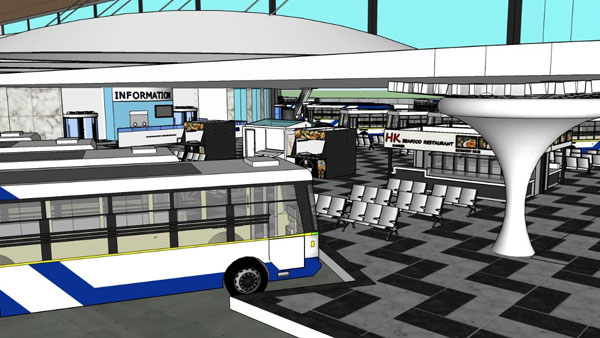 తాటాకుల‌తో పులివెందుల బ‌స్టాండ్‌!! | ys jagan constituency pulivendula ...