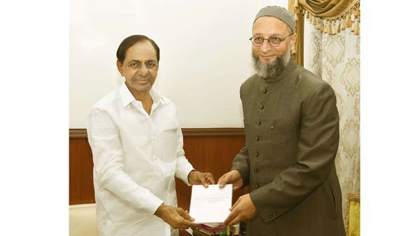 kcr Asaduddin Owaisi: మా కూతురు వివాహానికి రండి: కేసీఆర్‌కు అసదుద్దీన్ ...