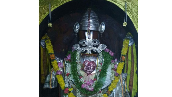 మానవ శరీరంలా మెత్తగా, ఛాతీపై వెంట్రుకలతో నరసింహ విగ్రహం.. మల్లూరు ...