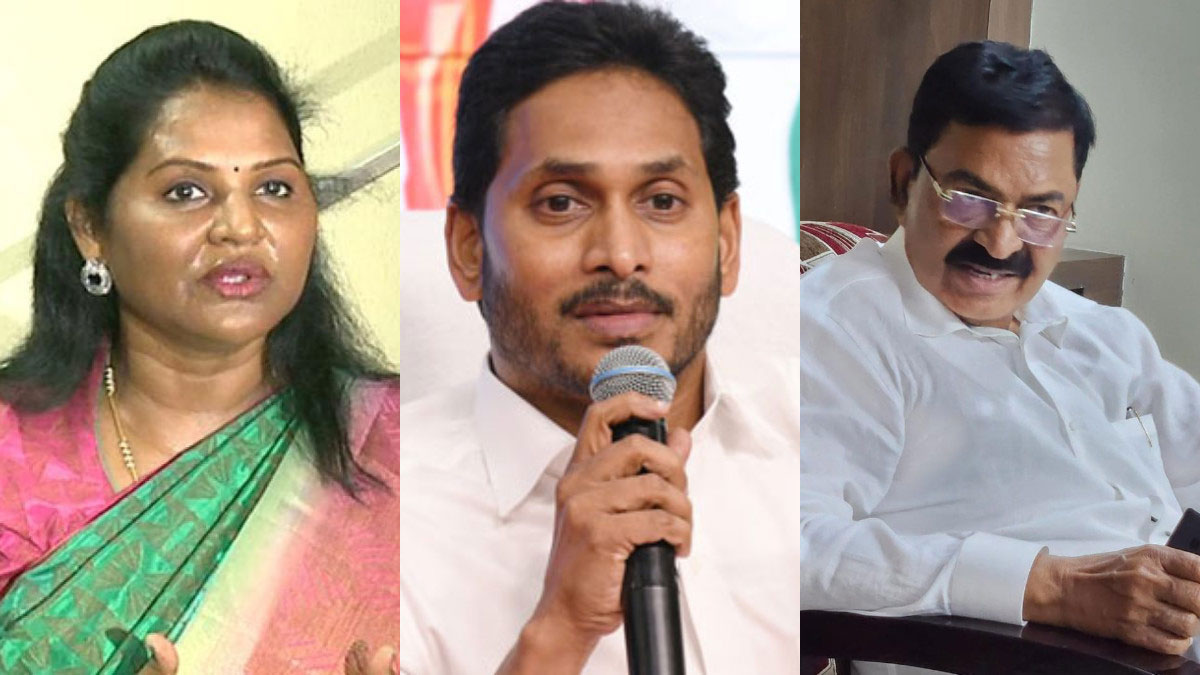 పోలింగ్ వేళ సీఎం జగన్ తో శ్రీదేవి - మేకపాటి భేటీలో ఏం జరిగింది..!? | MLAs Mekapati and Sridevi ...