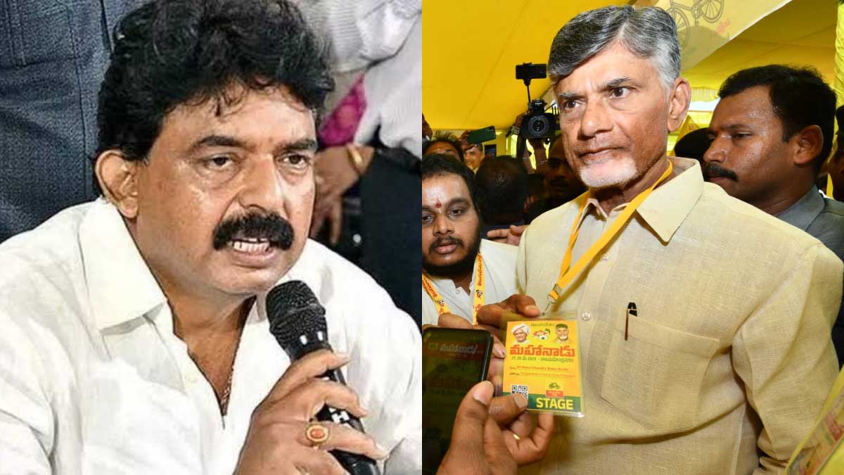 చంద్రబాబు ఆత్మస్తుతి, పరనిందలాగా టీడీపీ మహానాడు: పేర్ని నాని | perni nani counter to chandrababu ...