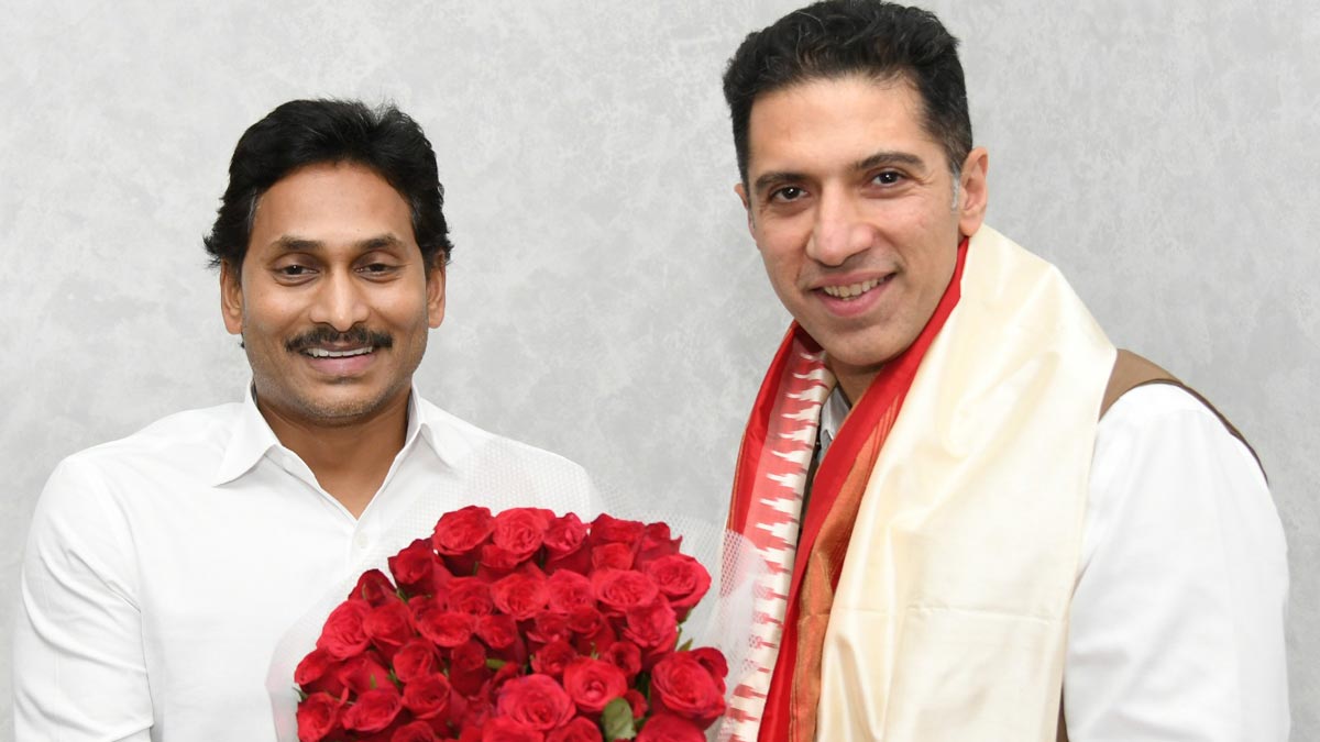 జగన్‌తో రహేజా భేటీ: విశాఖలో భారీ ప్రాజెక్ట్ శంకుస్థాపనకు ఆహ్వానం | Neel ...
