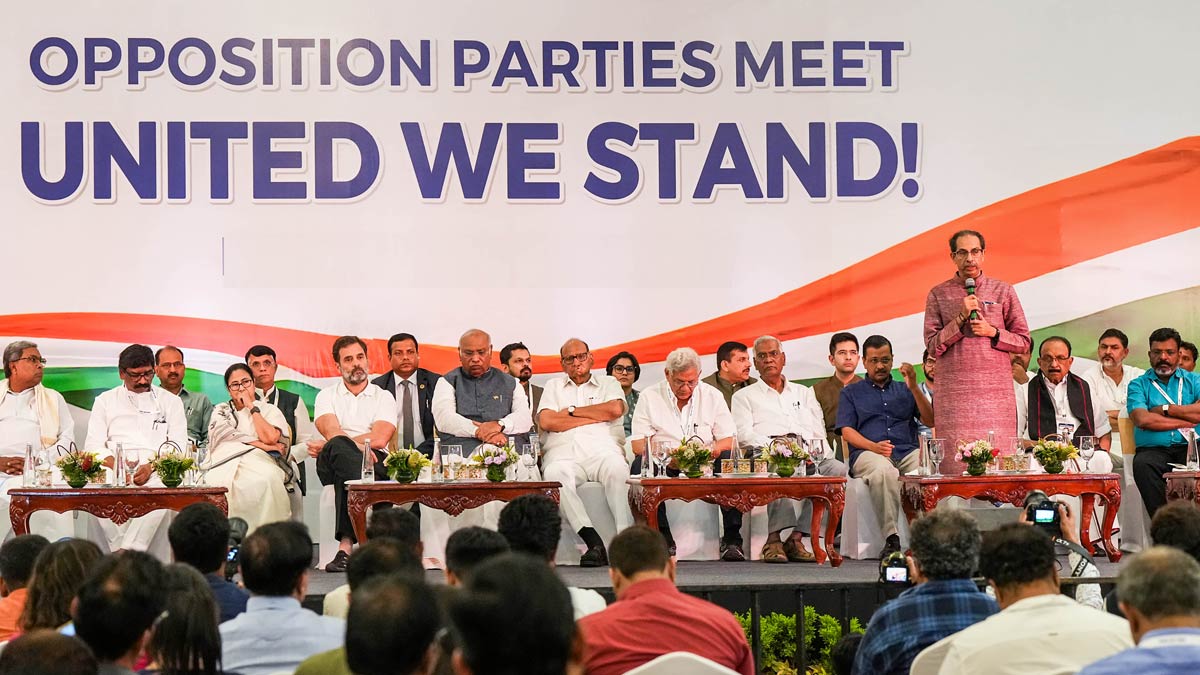 INDIA : ఇండియా కూటమి మరో అప్ డేట్-ముంబై భేటీలో లోగో విడుదల.. | INDIA ...