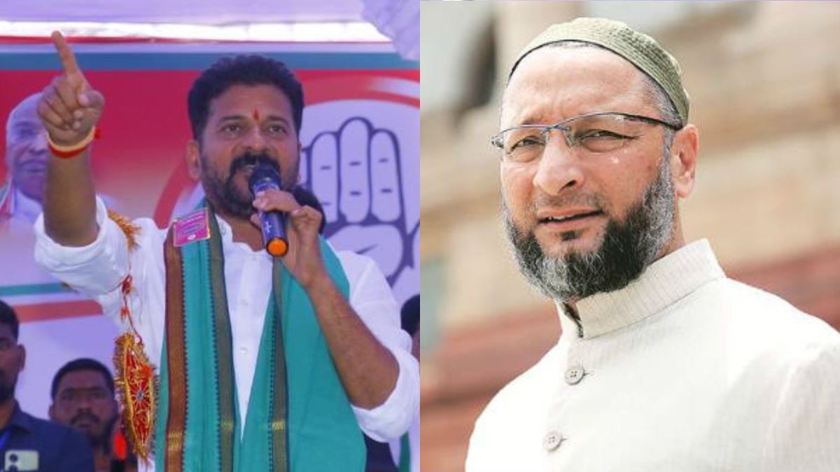 ఒవైసీ శర్వాణీ వెనుక పైజామా ఉందనుకున్నా.. ఖాకీ నిక్కరుంది: రేవంత్ ఫైర్ ...