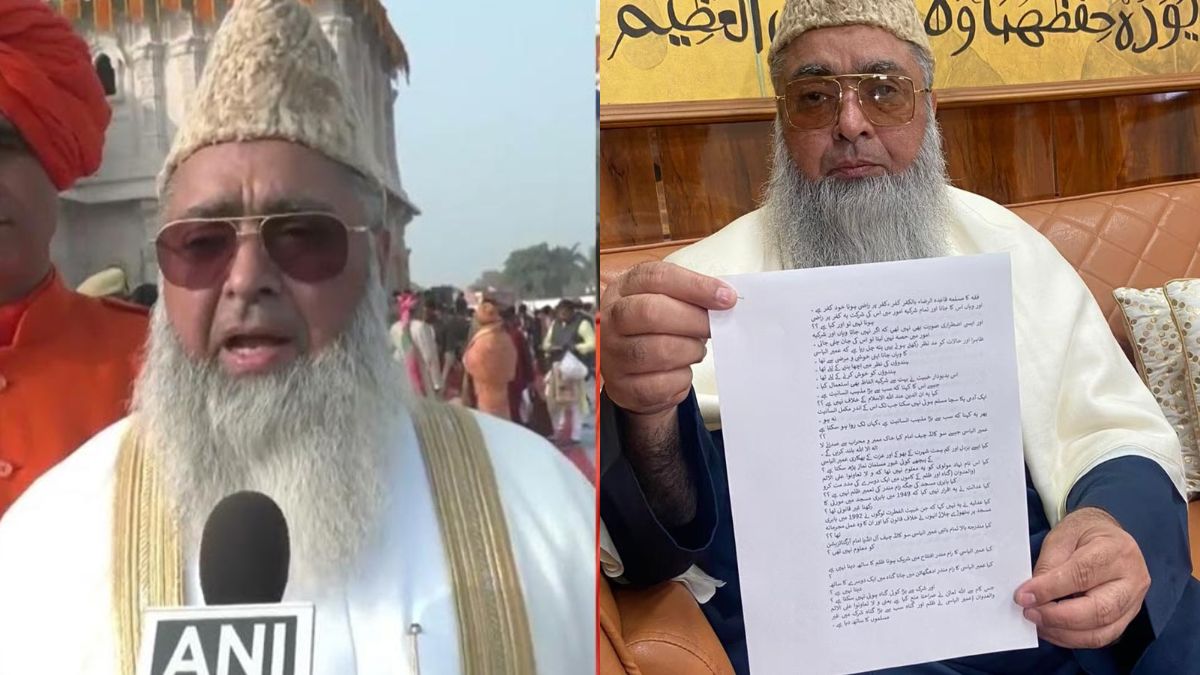 రామ‌మందిర ప్రాణ‌ప్ర‌తిష్ట‌కు హాజ‌ర‌యిన ముస్లిం చీఫ్‌కు ఫ‌త్వా ...