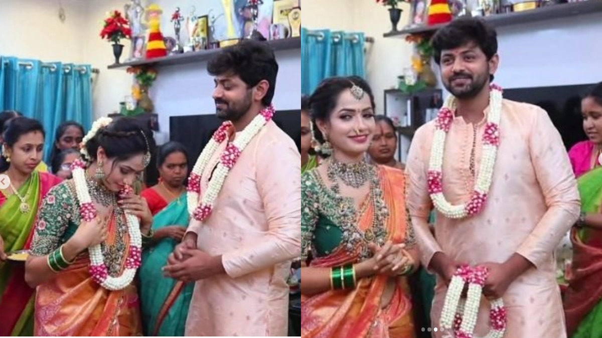 ర‌హస్యంగా నిశ్చితార్థం చేసుకున్న కార్తీక‌దీపం న‌టి... | Karthikadeepam serial fame Monitha gets ...