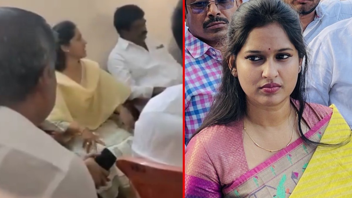 బయటకొచ్చిన టీడీపీ మహిళ నేత వీడియో..సొంత నాయకులే | Singanamala TDP incharge bandaru Sravani video ...