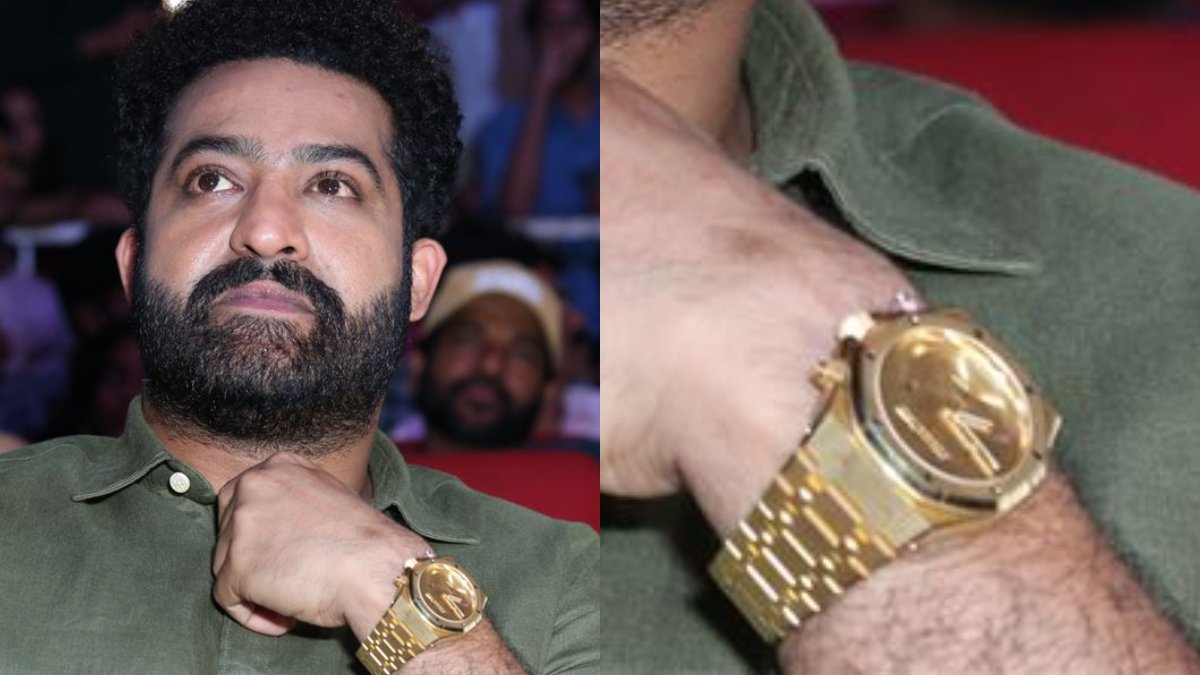 ఫంక్షన్ లో ఎన్టీఆర్ పెట్టుకున్న వాచ్ ఎలాంటిదో తెలుసా? | young tiger ...