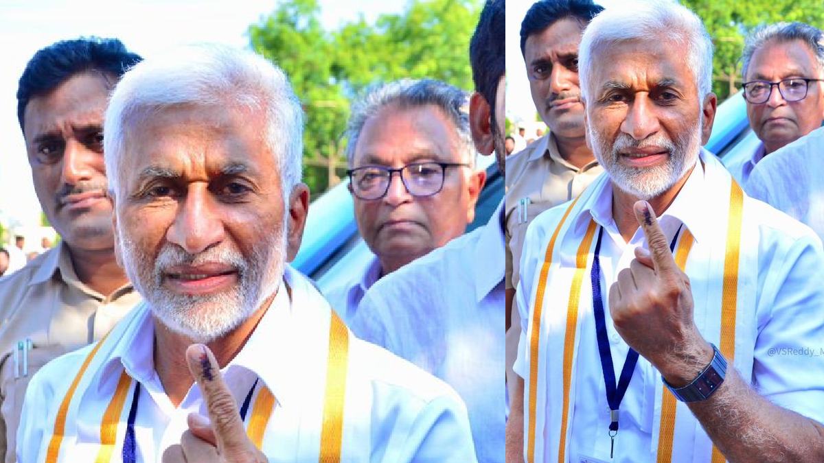పోలింగ్‌పై వైసీపీలో ఆందోళన | Nellore Lok Sabha election 2024: YSRCP MP candidate Vijayasai Reddy ...
