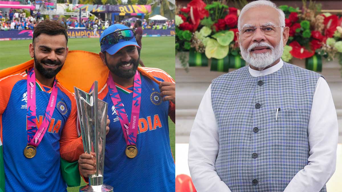 ప్రధాని మోదీ ఫోన్ - రోహిత్, విరాట్ పై ప్రశంసలు, ద్రావిడ్ కు థాంక్స్ ...