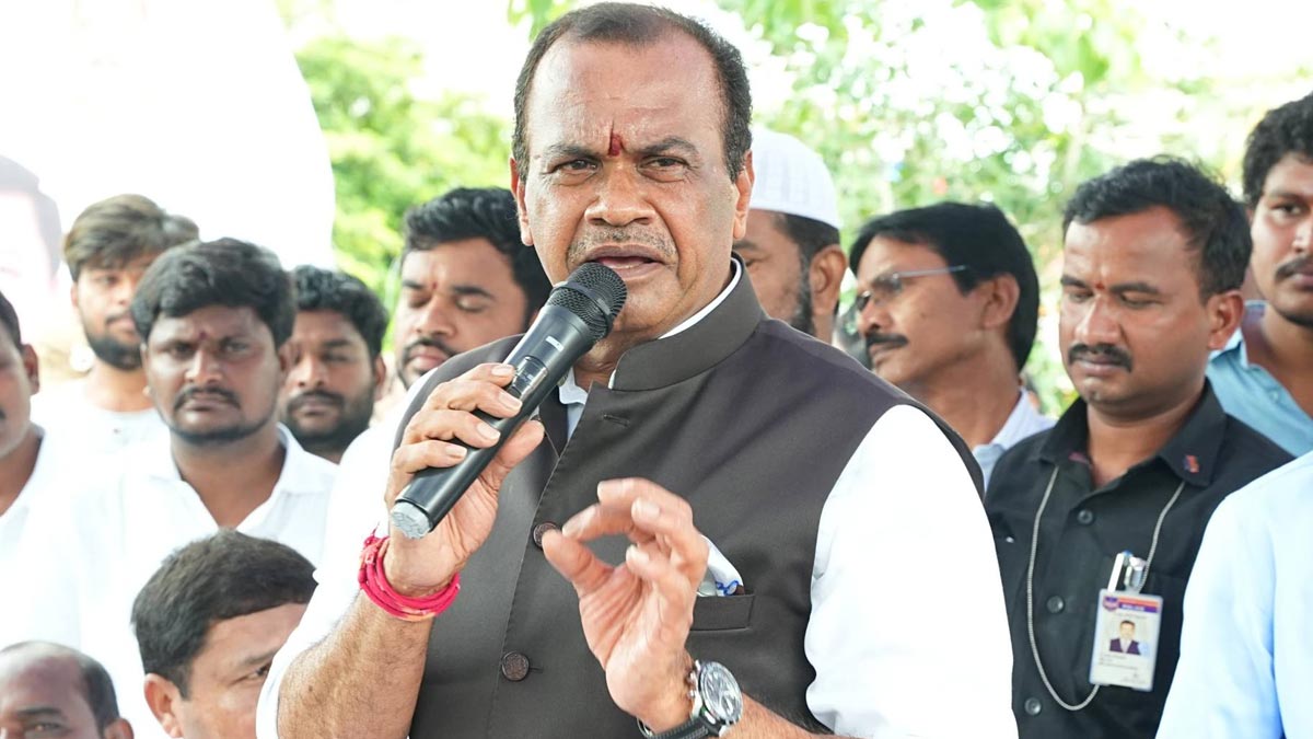 Komatireddy Venkat Reddy: కాంగ్రెస్ అంటేనే రైతు ప్రభుత్వం..! | Komati ...