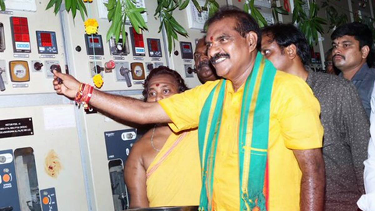 పట్టిసీమ ఒట్టిసీమ కాదు బంగారుసీమ: నీళ్ళు విడుదలచేసి జ‌గ‌న్‌కు మంత్రి నిమ్మల కౌంటర్ | Minister ...