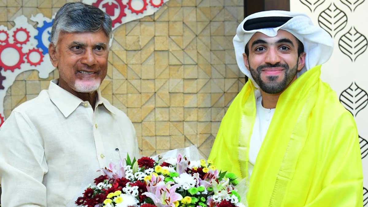 అమరావతిలో యూఏఈ భారీ పెట్టుబడులు.. దటీజ్ చంద్రబాబు!! | chandrababu mark ...