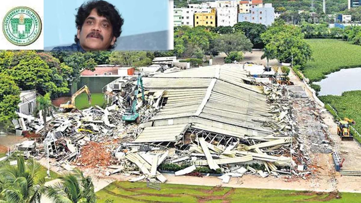 తెలంగాణా జిల్లాలలో నాగార్జున ఎన్ కన్వెన్షన్ కూల్చివేత ప్రకంపనలు ...