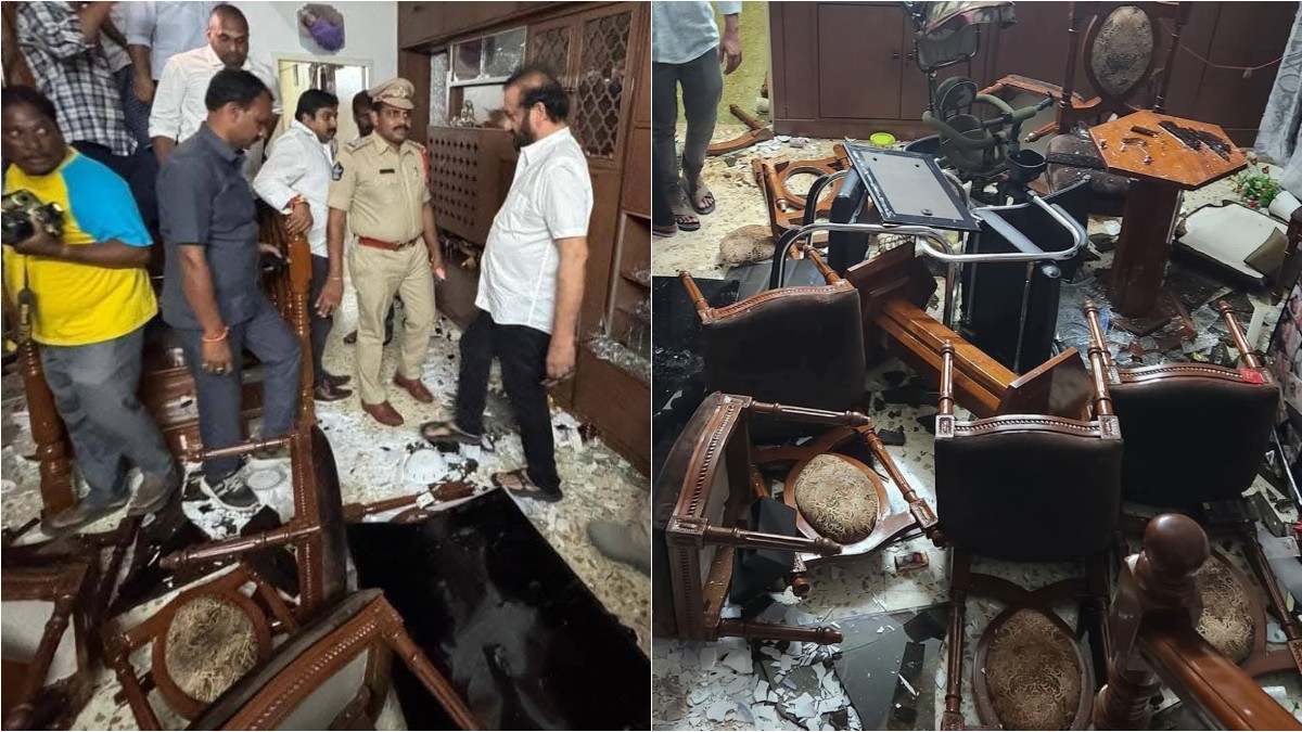 వైసీపీ మాజీ ఎమ్మెల్యే ఇంట్లో విధ్వంసం- ఆ టీడీపీ ఎమ్మెల్యే హస్తం ...