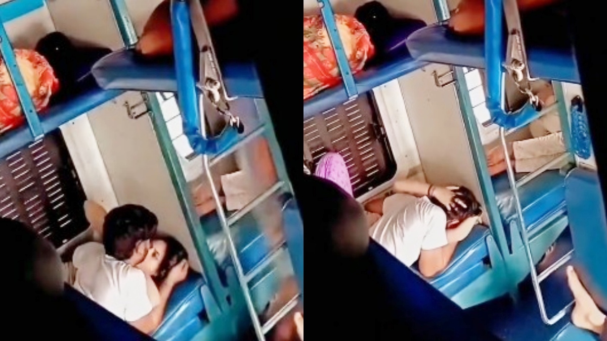వైరల్ వీడియో: ఛీ.. ఛీ..అది రైలా.. లేక ఓయో రూమా..! | Train Romance Video Goes Viral: Netizens ...