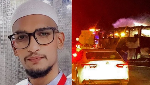 సౌదీ బస్సు ప్రమాదం: ప్రాణాలతో బయటపడిన ఒకే ఒక్క వ్యక్తి ఇతనే! | Saudi ...