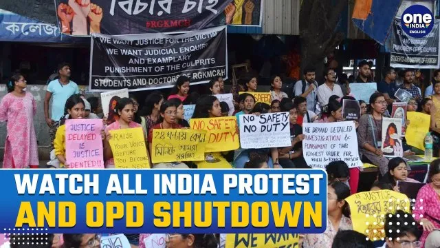 Nationwide OPD Shutdown in India Following Kolkata Doctor's Death ...