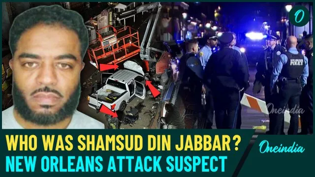 Shamsud Din Jabbar Identified as Suspect in New Orleans New Year Attack ...