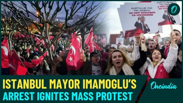Mass Protests Erupt in Istanbul Following Arrest of Mayor Ekrem ...