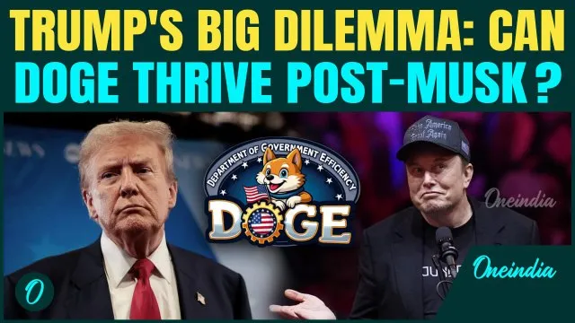 Musk Vs Trump: What Next For Trump’s Doge After Elon Musk Quits Trump Team? DOGE in Trouble ...