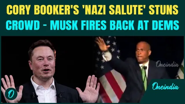 Cory Booker Accused of 'Nazi Salute' at Democratic Convention — Elon ...