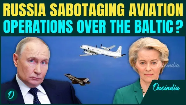 Sweden’s SHOCKING Charge on Russia post Ursula Plane Emergency| Putin Jamming GPS over Baltic ...