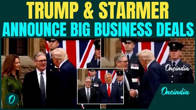 Trump & Starmer sign deals worth $205 Bn| Key partnerships in AI ...