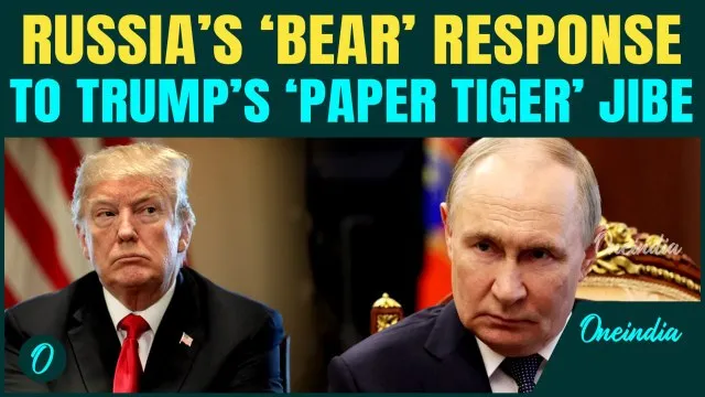 Russia rejects Trump’s ‘paper tiger’ criticism with a tongue-in-cheek ...