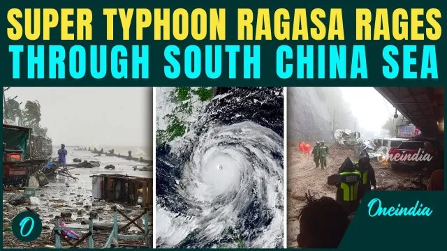 Super Typhoon Ragasa Smashes Northern Philippines and Taiwan, Now ...