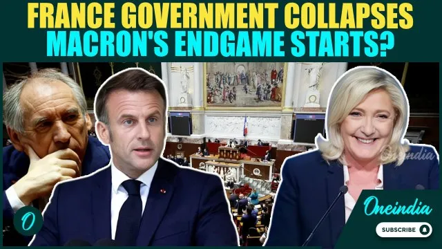 France In Crisis: Government COLLAPSES After No-Confidence Vote | 364 ...