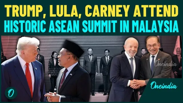 ASEAN SUMMIT LIVE: World Leaders Arrive in Malaysia | Trump, Lula ...