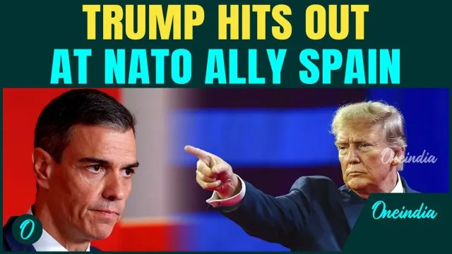 Trump Blasts NATO-Ally Spain| Threatens sanctions, throwing Spain out ...